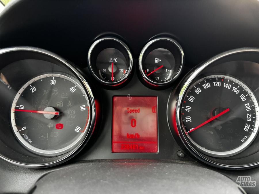 Opel Astra 2012 Druskininkai, ar dzinēja tilpumu 1.60 L un nobraukumu 236 tūkst. km par 2800 €, foto 7 vietnē AUTOMOTO.COM.LV