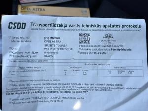 Opel Astra 2013 in Riga, with an engine capacity of 2.00 L and mileage of 344 thousand km for 3350 €, photo 25 on AUTOMOTO.COM.LV