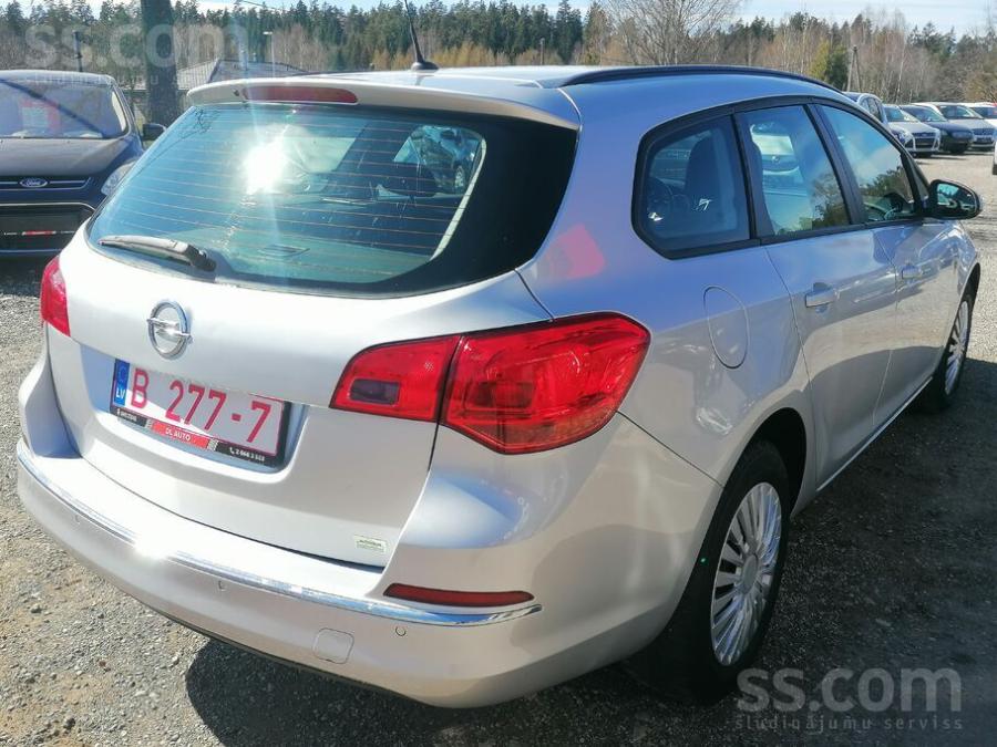 Opel Astra 2015 Valmiera, ar dzinēja tilpumu 1.60 L un nobraukumu 242 tūkst. km par 5250 €, foto 8 vietnē AUTOMOTO.COM.LV