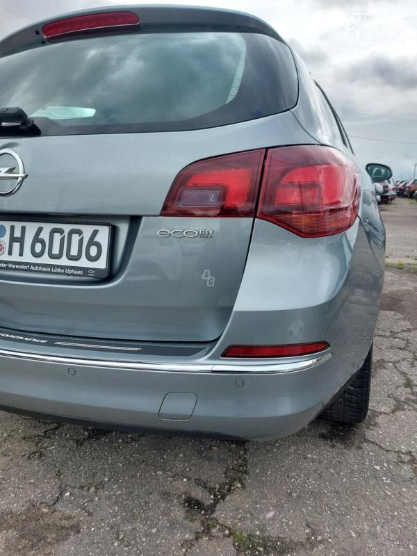 Opel Astra 2015 Panevēža, ar dzinēja tilpumu 1.60 L un nobraukumu 222 tūkst. km par 4600 €, foto 5 vietnē AUTOMOTO.COM.LV