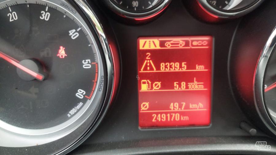 Opel Astra 2015 Kauņa, ar dzinēja tilpumu 1.60 L un nobraukumu 249 tūkst. km par 3900 €, foto 8 vietnē AUTOMOTO.COM.LV