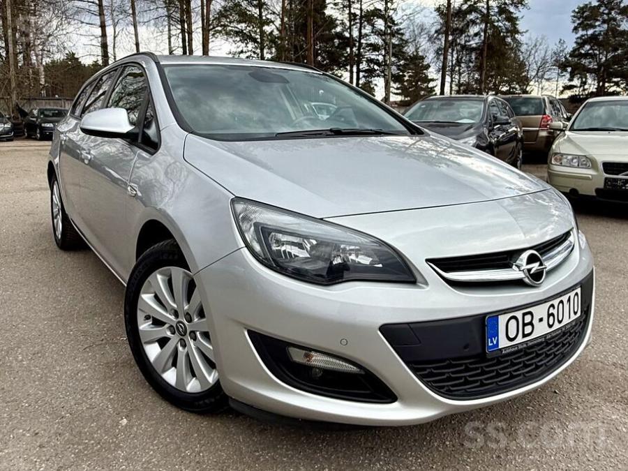 Opel Astra 2015 in Riga, with an engine capacity of 1.60 L and mileage of 0 thousand km for 5390 €, photo 1 on AUTOMOTO.COM.LV