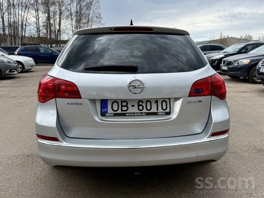 Opel Astra 2015 in Riga, with an engine capacity of 1.60 L and mileage of 0 thousand km for 5390 €, photo 10 on AUTOMOTO.COM.LV