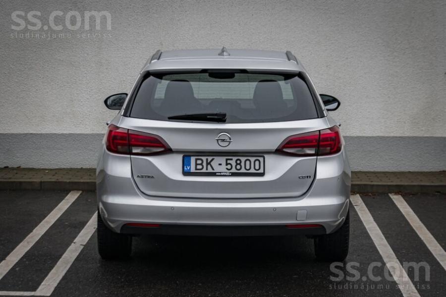 Opel Astra 2016 in Riga, with an engine capacity of 1.60 L and mileage of 0 thousand km for 6550 €, photo 5 on AUTOMOTO.COM.LV