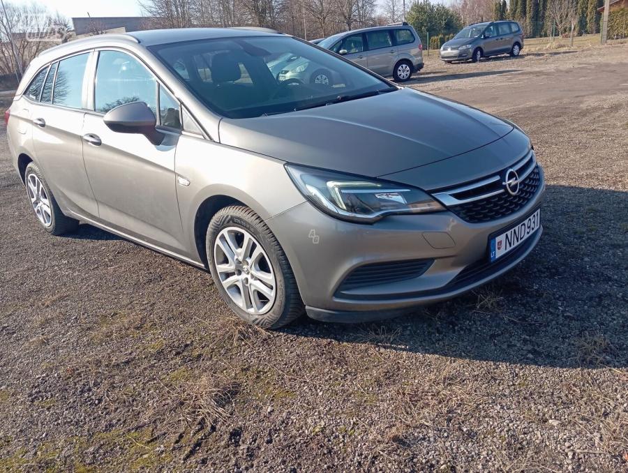 Opel Astra 2016 Šakiai, ar dzinēja tilpumu 1.60 L un nobraukumu 230 tūkst. km par 5400 €, foto 1 vietnē AUTOMOTO.COM.LV
