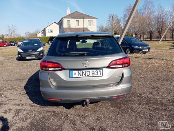 Opel Astra 2016 Šakiai, ar dzinēja tilpumu 1.60 L un nobraukumu 230 tūkst. km par 5400 €, foto 6 vietnē AUTOMOTO.COM.LV