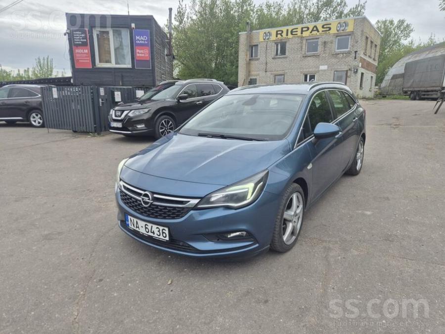 Opel Astra 2017 Rīga, ar dzinēja tilpumu 1.60 L un nobraukumu 288 tūkst. km par 4590 €, foto 1 vietnē AUTOMOTO.COM.LV