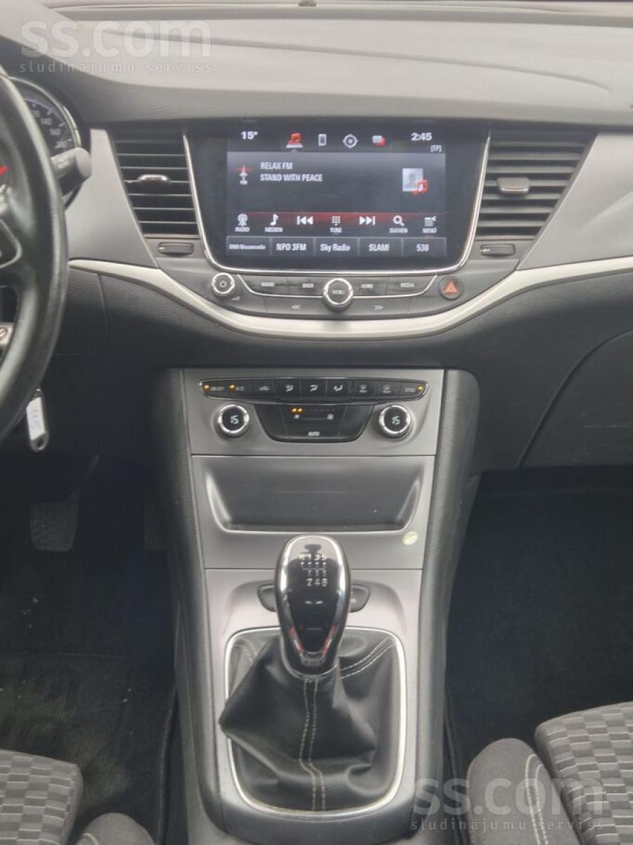 Opel Astra 2017 Rīga, ar dzinēja tilpumu 1.60 L un nobraukumu 288 tūkst. km par 4590 €, foto 13 vietnē AUTOMOTO.COM.LV