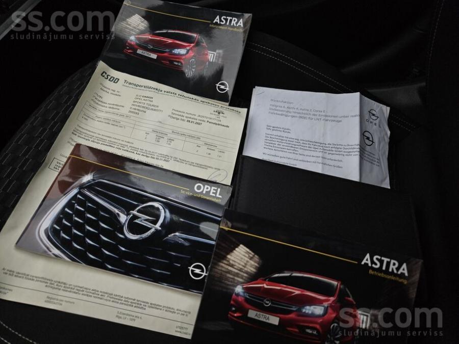 Opel Astra 2018 Jēkabpils, ar dzinēja tilpumu 1.60 L un nobraukumu 207 tūkst. km par 6390 €, foto 25 vietnē AUTOMOTO.COM.LV