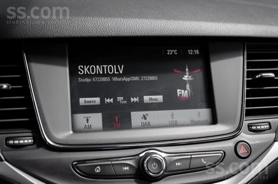 Opel Astra 2020 in Tukums, with an engine capacity of 1.50 L and mileage of 119 thousand km for 9450 €, photo 22 on AUTOMOTO.COM.LV