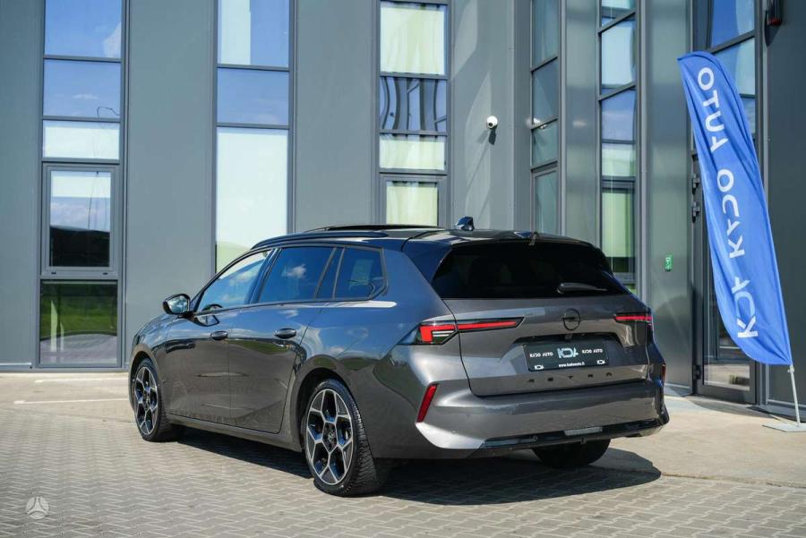 Opel Astra 2024 in Kaunas, with an engine capacity of 1.20 L and mileage of 21 thousand km for 21250 €, photo 10 on AUTOMOTO.COM.LV