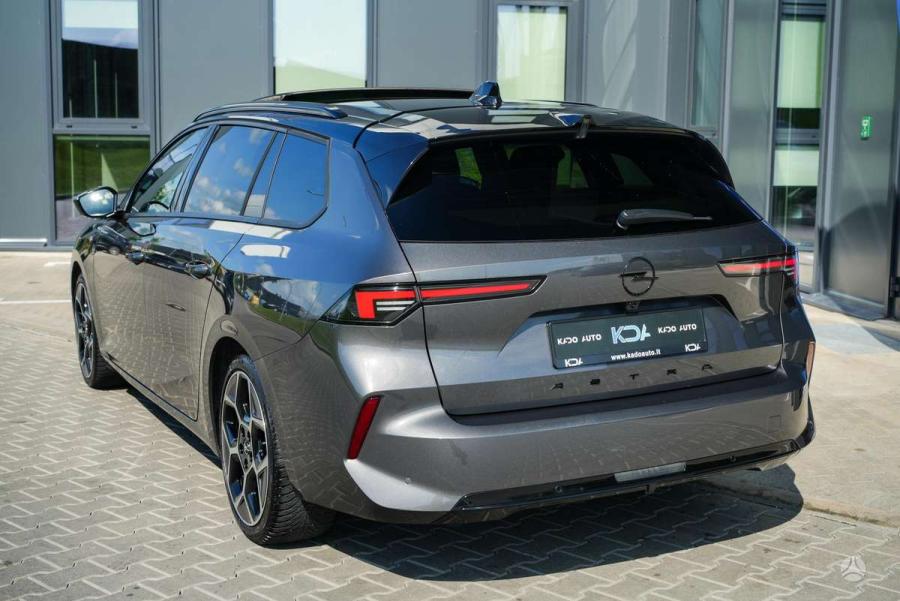Opel Astra 2024 in Kaunas, with an engine capacity of 1.20 L and mileage of 21 thousand km for 21250 €, photo 12 on AUTOMOTO.COM.LV