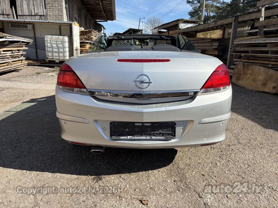 Grey Opel astra-twintop 2007 in Tallinn, with an engine capacity of 1.80 L and mileage of 77 thousand km for 4400 €, photo 14 on AUTOMOTO.COM.LV