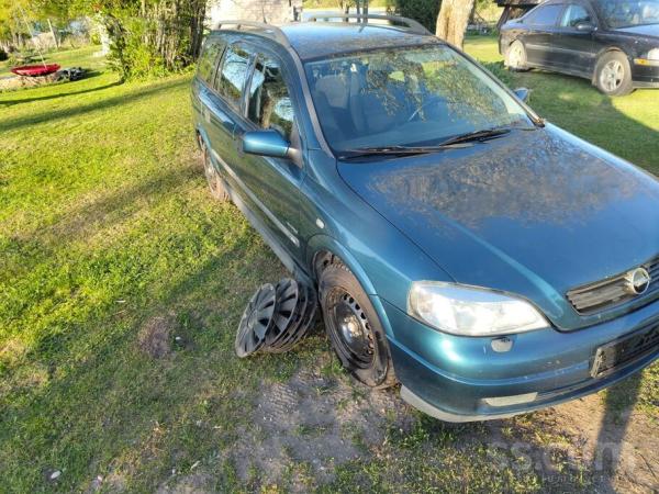 Зеленый Опель Астра Ван 2001 в Кулдига, объемом двигателя 1.70 л и пробегом 339 тыс. км за 700 €, фото 7 на AUTOMOTO.COM.LV