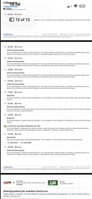 Фиолетовый Опель Астра 2015 в Салдус, объемом двигателя 1.60 л и пробегом 146 тыс. км за 5850 €, фото 25 на AUTOMOTO.COM.LV