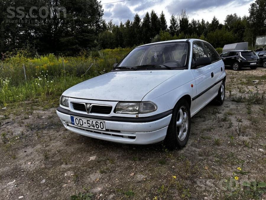 Белый Опель Астра 1997 в Рига, объемом двигателя 1.40 л и пробегом 190 тыс. км за 850 €, фото 10 на AUTOMOTO.COM.LV