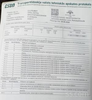 Balts Opel Astra 2005 Rīga, ar dzinēja tilpumu 1.40 L un nobraukumu 425 tūkst. km par 400 €, foto 9 vietnē AUTOMOTO.COM.LV
