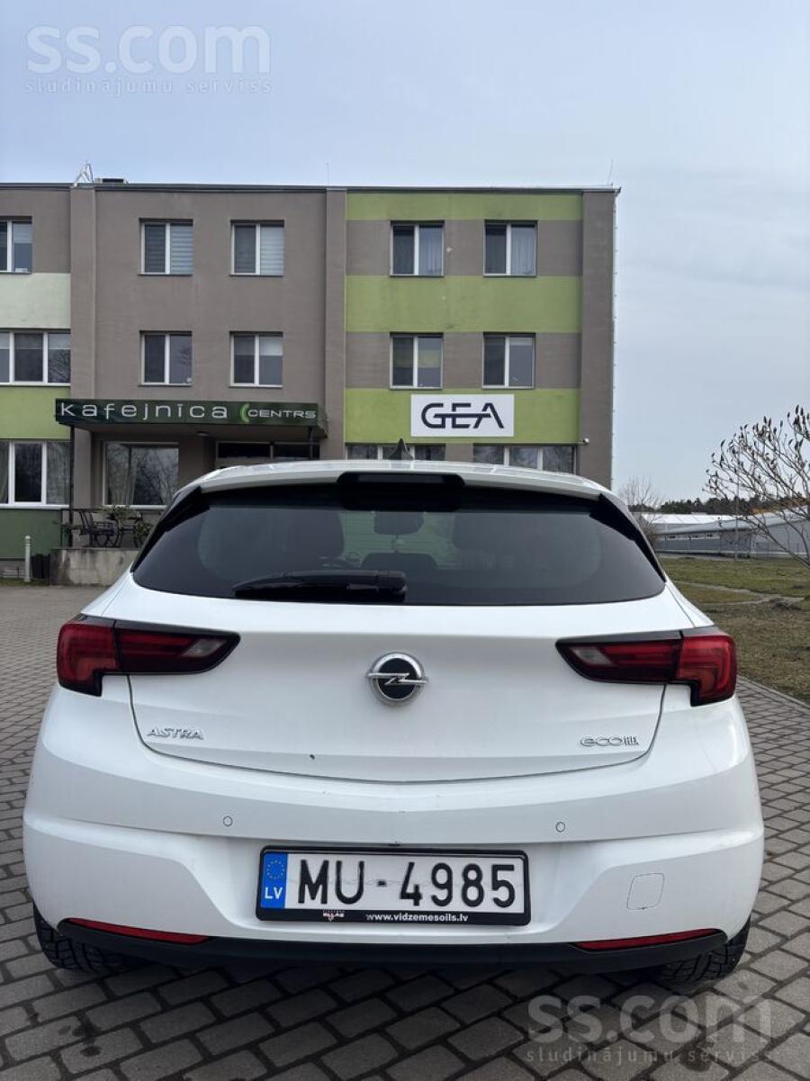Balts Opel Astra 2016 Jelgava, ar dzinēja tilpumu 1.60 L un nobraukumu 264 tūkst. km par 6500 €, foto 6 vietnē AUTOMOTO.COM.LV