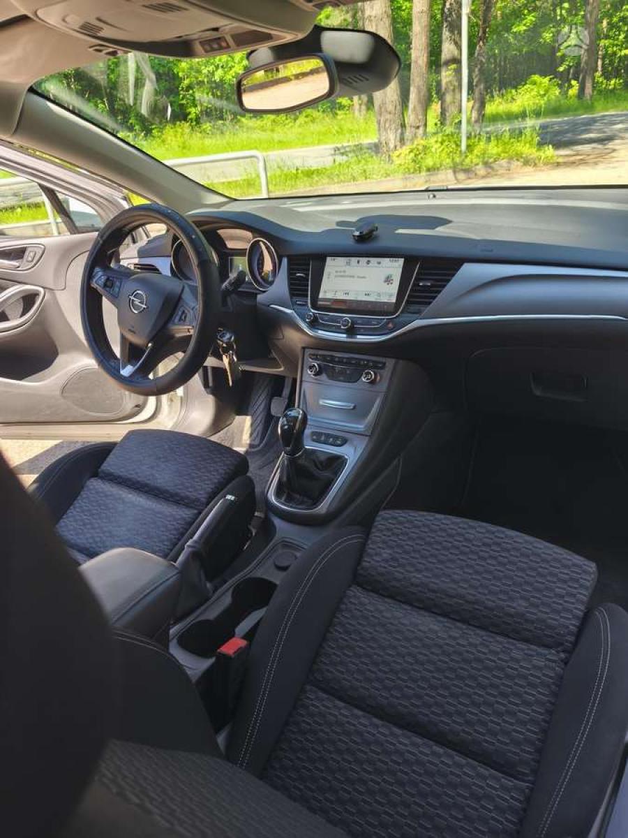 Balts Opel Astra 2016 Kauņa, ar dzinēja tilpumu 1.60 L un nobraukumu 254 tūkst. km par 5399 €, foto 7 vietnē AUTOMOTO.COM.LV