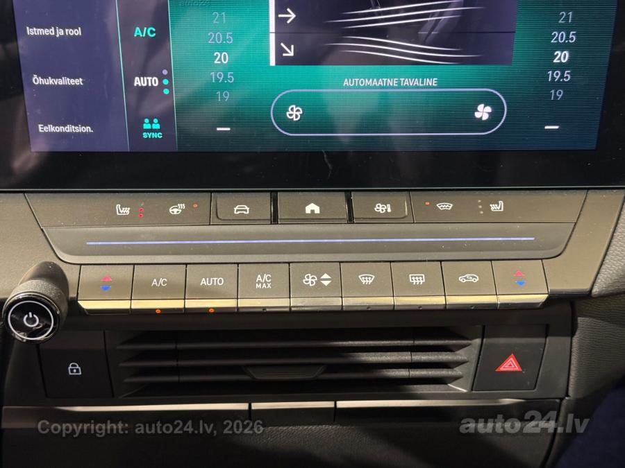 Balts Opel Astra 2024 Tallina, ar dzinēja tilpumu 1.60 L un nobraukumu 33 tūkst. km par 26900 €, foto 19 vietnē AUTOMOTO.COM.LV