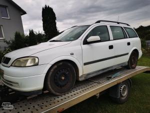 Balts Opel Astra 2001 Kauņa, ar dzinēja tilpumu 1.70 L un nobraukumu 280 tūkst. km par 250 €, foto  vietnē AUTOMOTO.COM.LV