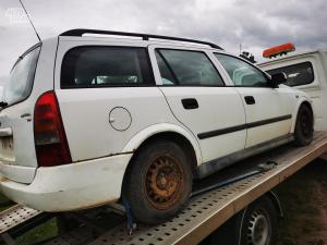Balts Opel Astra 2001 Kauņa, ar dzinēja tilpumu 1.70 L un nobraukumu 280 tūkst. km par 250 €, foto 4 vietnē AUTOMOTO.COM.LV