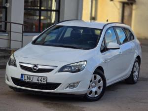 White Opel Astra 2012 in Radviliskis, with an engine capacity of 1.69 L and mileage of 285 thousand km for 2250 €, photo 5 on AUTOMOTO.COM.LV