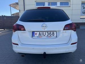 White Opel Astra 2012 in Kretinga, with an engine capacity of 1.96 L and mileage of 339 thousand km for 3495 €, photo 9 on AUTOMOTO.COM.LV