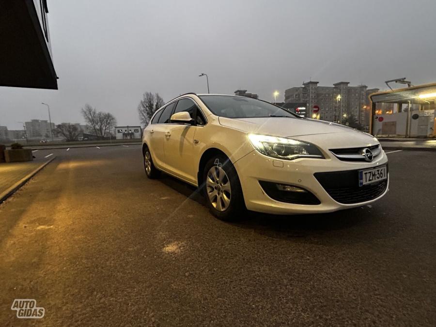 Balts Opel Astra 2014 Kauņa, ar dzinēja tilpumu 1.60 L un nobraukumu 318 tūkst. km par 3700 €, foto 2 vietnē AUTOMOTO.COM.LV