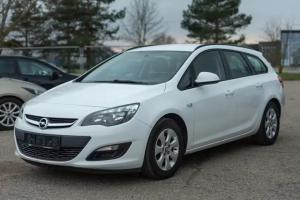 White Opel Astra 2014 in Liepaja, with an engine capacity of 1.70 L and mileage of 241 thousand km for 6250 €, photo  on AUTOMOTO.COM.LV