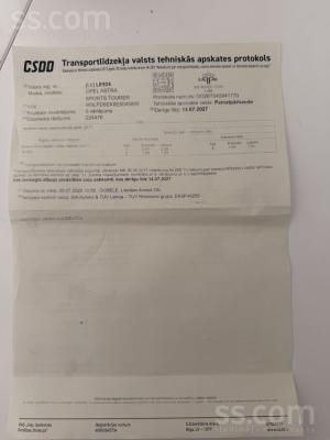 Balts Opel Astra 2014 Dobele, ar dzinēja tilpumu 1.70 L un nobraukumu 228 tūkst. km par 2700 €, foto 8 vietnē AUTOMOTO.COM.LV