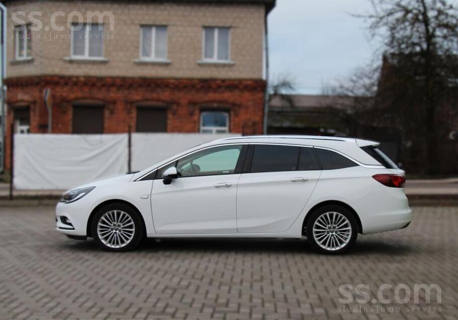 Balts Opel Astra 2016 Rēzekne, ar dzinēja tilpumu 1.60 L un nobraukumu 245 tūkst. km par 5995 €, foto 5 vietnē AUTOMOTO.COM.LV