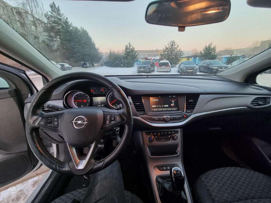 Balts Opel Astra 2016 Kauņa, ar dzinēja tilpumu 1.00 L un nobraukumu 207 tūkst. km par 5600 €, foto 7 vietnē AUTOMOTO.COM.LV