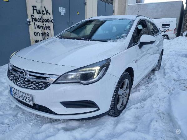 Balts Opel Astra 2016 Kauņa, ar dzinēja tilpumu 1.00 L un nobraukumu 204 tūkst. km par 5250 €, foto 1 vietnē AUTOMOTO.COM.LV