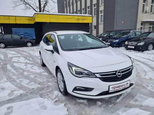 Balts Opel Astra 2016 Kauņa, ar dzinēja tilpumu 1.60 L un nobraukumu 240 tūkst. km par 5500 €, foto 1 vietnē AUTOMOTO.COM.LV