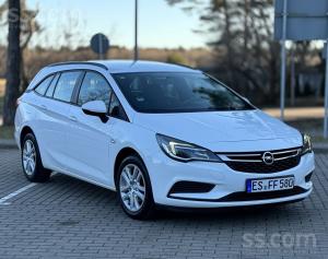White Opel Astra 2016 in Jurmala, with an engine capacity of 1.60 L and mileage of 0 thousand km for 5190 €, photo  on AUTOMOTO.COM.LV