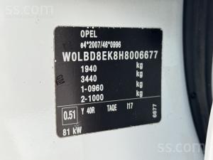 Balts Opel Astra 2016 Jūrmala, ar dzinēja tilpumu 1.60 L un nobraukumu 0 tūkst. km par 5190 €, foto 25 vietnē AUTOMOTO.COM.LV