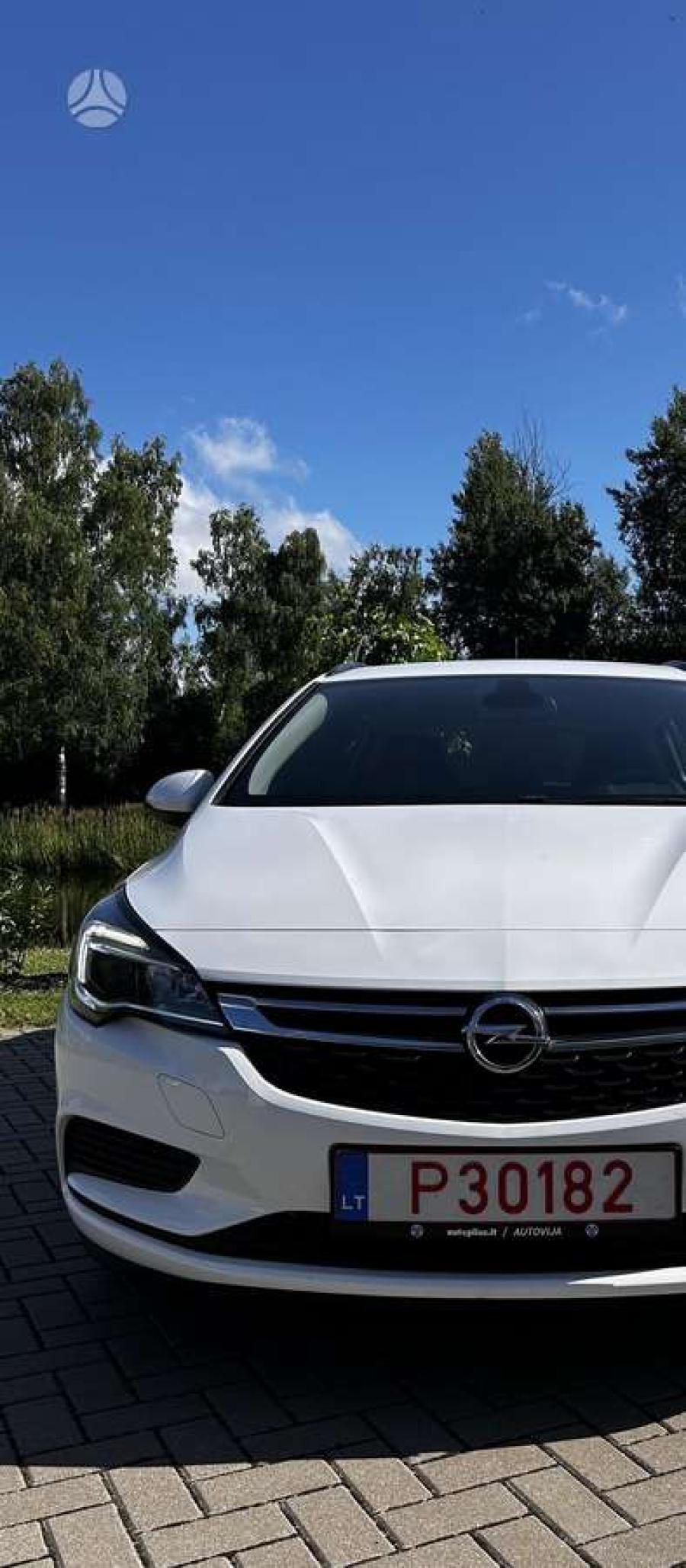 Balts Opel Astra 2016 Utena, ar dzinēja tilpumu 1.00 L un nobraukumu 216 tūkst. km par 4950 €, foto 8 vietnē AUTOMOTO.COM.LV