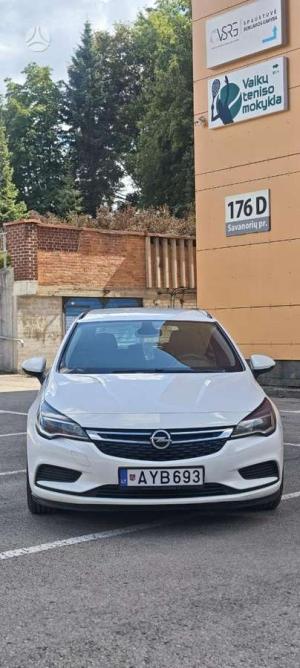 Balts Opel Astra 2016 Viļņa, ar dzinēja tilpumu 1.60 L un nobraukumu 253 tūkst. km par 4900 €, foto  vietnē AUTOMOTO.COM.LV