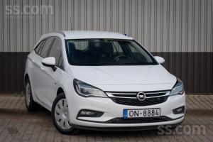 White Opel Astra 2016 in Talsi, with an engine capacity of 1.40 L and mileage of 251 thousand km for 7690 €, photo  on AUTOMOTO.COM.LV