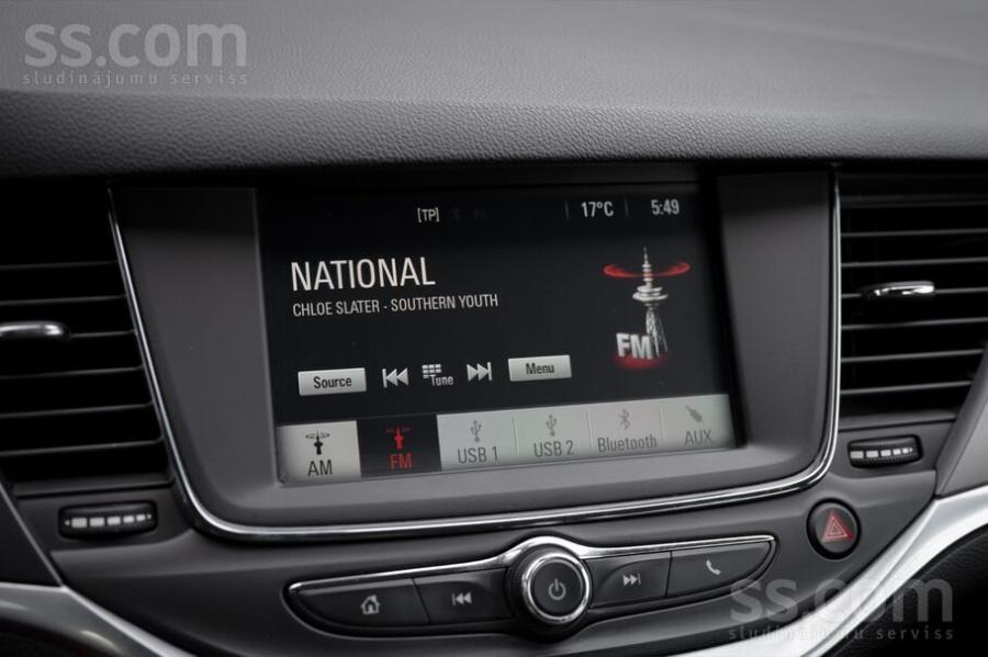 Белый Опель Астра 2016 в Талси, объемом двигателя 1.40 л и пробегом 251 тыс. км за 7690 €, фото 21 на AUTOMOTO.COM.LV