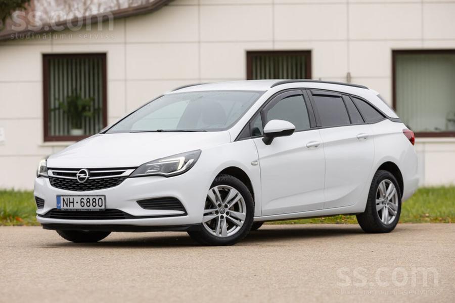 Balts Opel Astra 2017 Jelgava, ar dzinēja tilpumu 1.60 L un nobraukumu 212 tūkst. km par 6999 €, foto 2 vietnē AUTOMOTO.COM.LV
