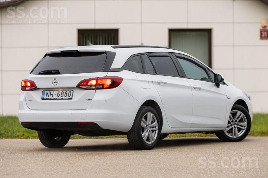 Balts Opel Astra 2017 Jelgava, ar dzinēja tilpumu 1.60 L un nobraukumu 212 tūkst. km par 7999 €, foto 6 vietnē AUTOMOTO.COM.LV