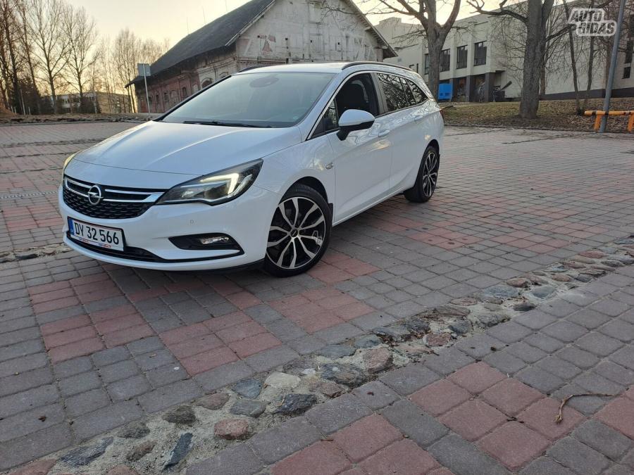 Balts Opel Astra 2017 Viļņa, ar dzinēja tilpumu 1.60 L un nobraukumu 246 tūkst. km par 6900 €, foto 1 vietnē AUTOMOTO.COM.LV