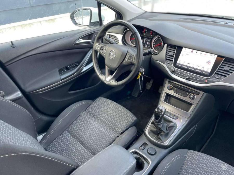 Balts Opel Astra 2018 Viļņa, ar dzinēja tilpumu 1.40 L un nobraukumu 87 tūkst. km par 9075 €, foto 8 vietnē AUTOMOTO.COM.LV