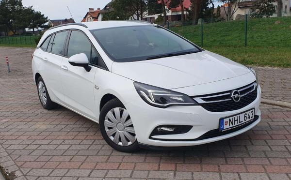 Balts Opel Astra 2018 Šilutė, ar dzinēja tilpumu 1.60 L un nobraukumu 168 tūkst. km par 6600 €, foto 1 vietnē AUTOMOTO.COM.LV
