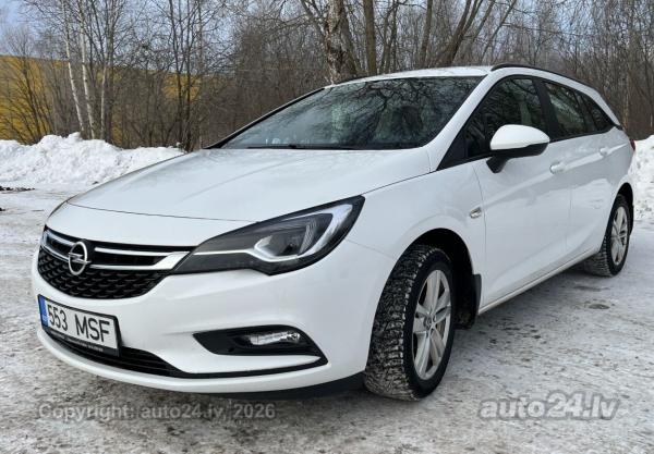 Balts Opel Astra 2018 Tallina, ar dzinēja tilpumu 1.40 L un nobraukumu 172 tūkst. km par 8500 €, foto  vietnē AUTOMOTO.COM.LV