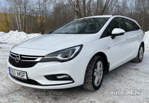 Balts Opel Astra 2018 Tallina, ar dzinēja tilpumu 1.40 L un nobraukumu 172 tūkst. km par 8500 €, foto  vietnē AUTOMOTO.COM.LV