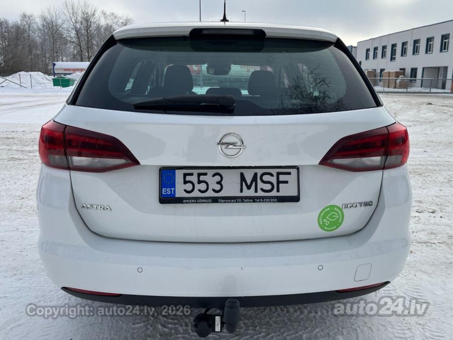 Balts Opel Astra 2018 Tallina, ar dzinēja tilpumu 1.40 L un nobraukumu 172 tūkst. km par 8500 €, foto 4 vietnē AUTOMOTO.COM.LV