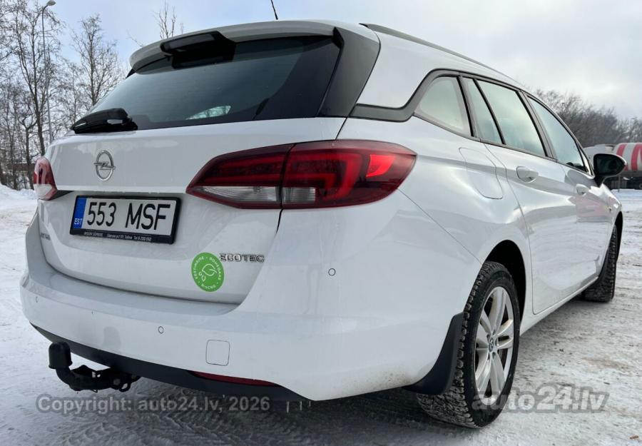 Balts Opel Astra 2018 Tallina, ar dzinēja tilpumu 1.40 L un nobraukumu 172 tūkst. km par 8500 €, foto 6 vietnē AUTOMOTO.COM.LV